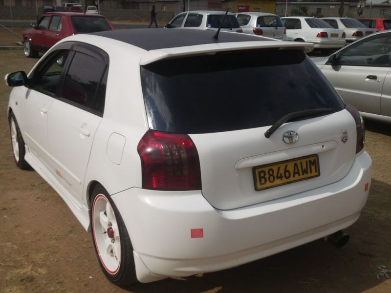Used Toyota runx RSI TRD | 2003 runx RSI TRD for sale | palapye Toyota ...